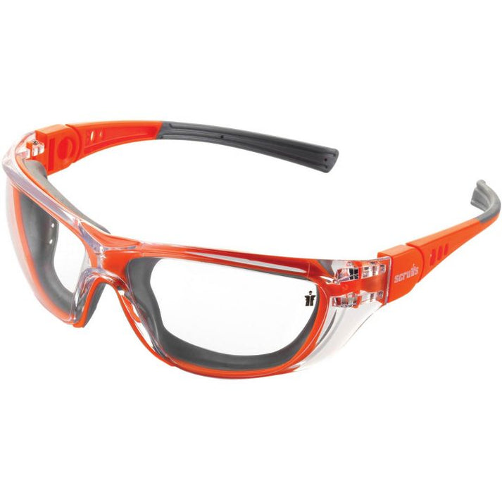 Falcon Safety Specs Orange – Scruffs Workwear